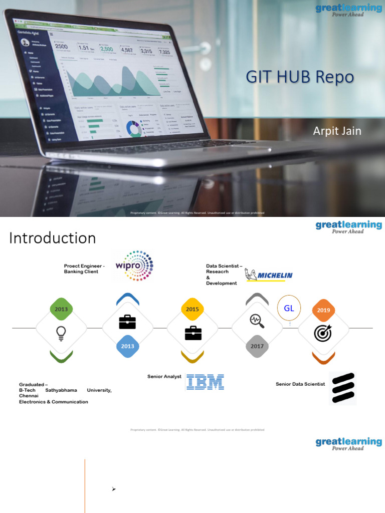 Ext-Git Hub Profile Arpit Jain-1 | PDF | Computer Programming ...