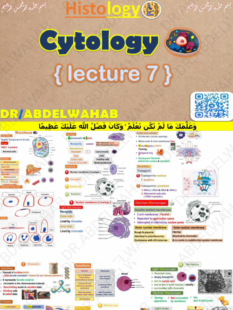 Cytology 7 DR - Abdelwahab | PDF