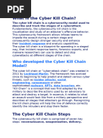 Lockheed Martin's Cyber Kill Chain | PDF | Malware | Security