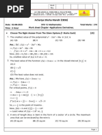 Mathematics Mock Exam Questions For JSS3 | PDF | Arithmetic Mean | Area