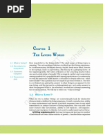 Living World Old Ncert | PDF | Taxonomy (Biology) | Taxon