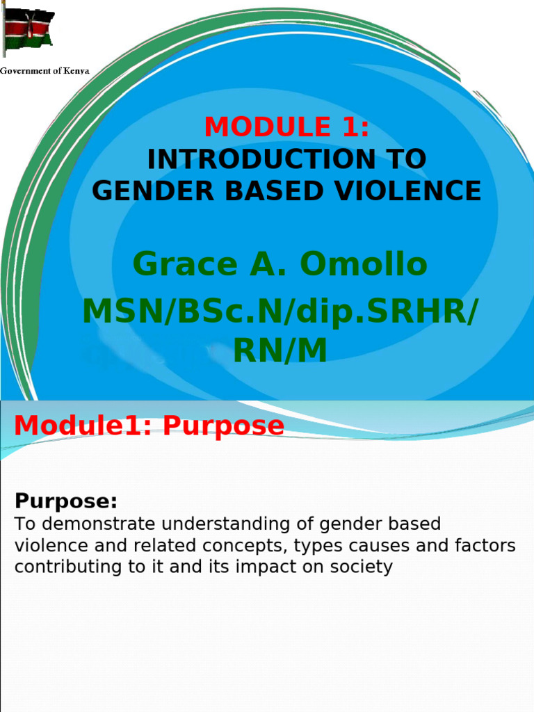 Understanding Gender-Based Violence | PDF | Gender | Gender Studies