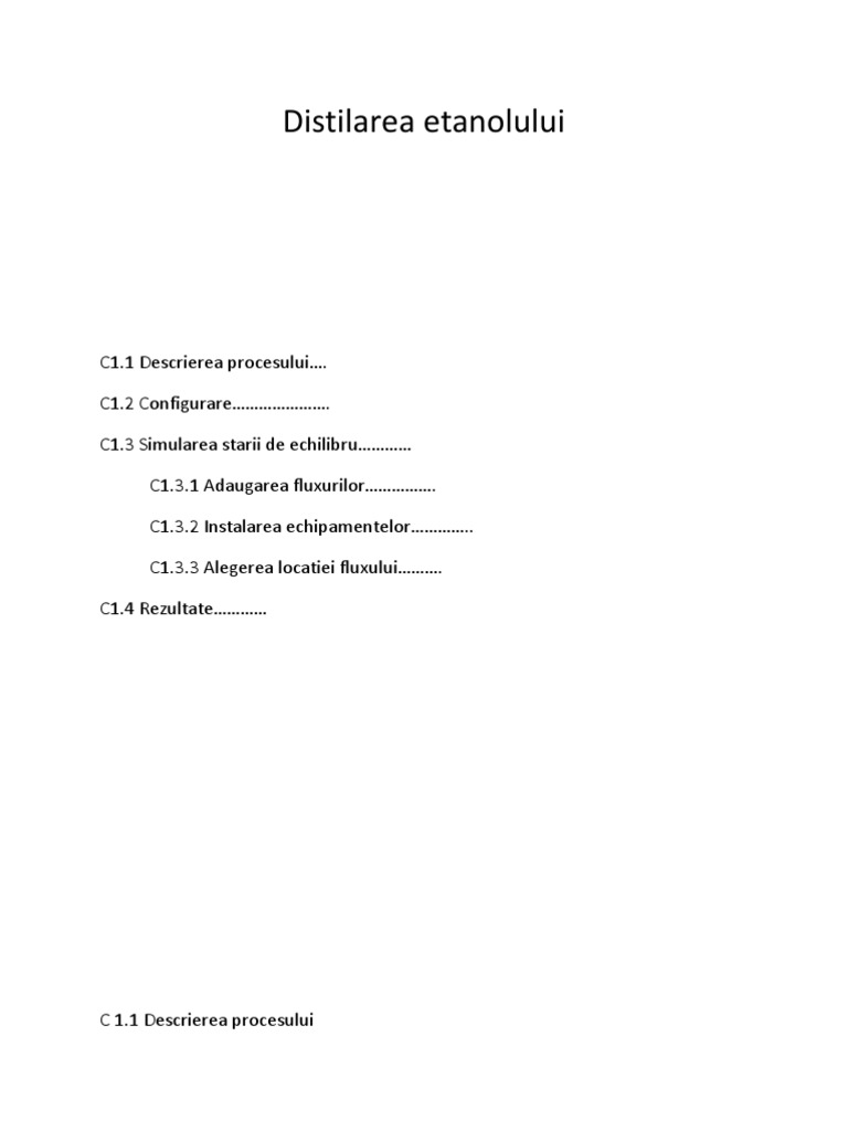 Distilarea Etanolului | PDF