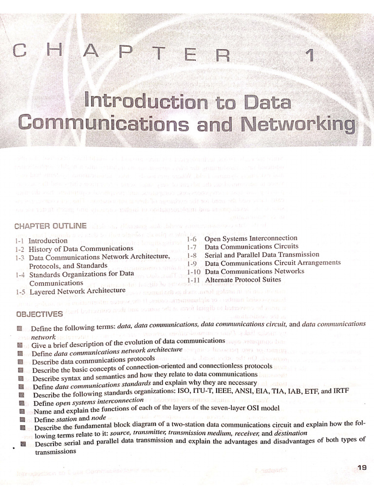 Introduction to Data Communication & Networking | PDF