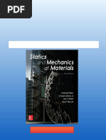 ISE Statics and Mechanics of Materials (ISE HED MECHANICAL ENGINEERING) 3rd Edition Ferdinand P ...