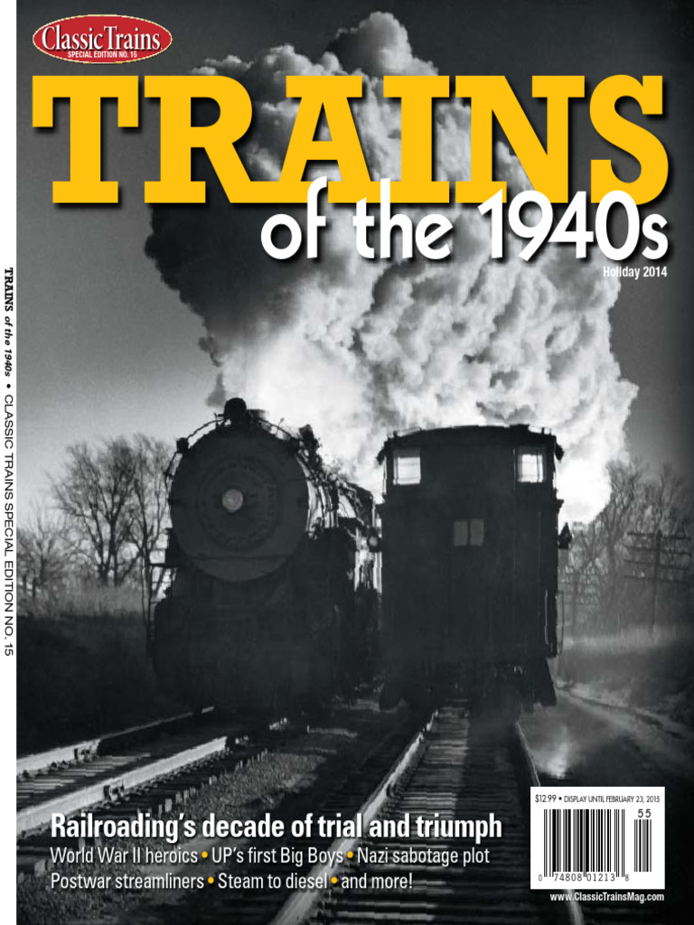 Trains of The 1940s Compressed | PDF | Train | Rail Transport