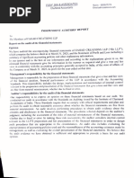 LLP Audit Report Format | PDF | Audit | Auditor's Report