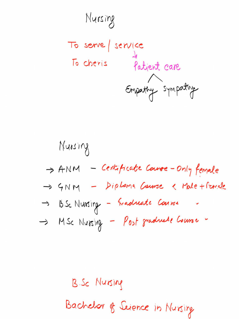 Nursing Introduction | PDF
