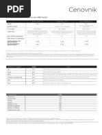 Standardni SBB Eon Akcijski Cenovnik 10 2024 | PDF