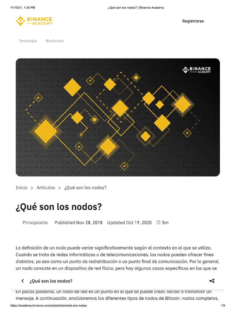 3 - Que Son Los Nodos | PDF