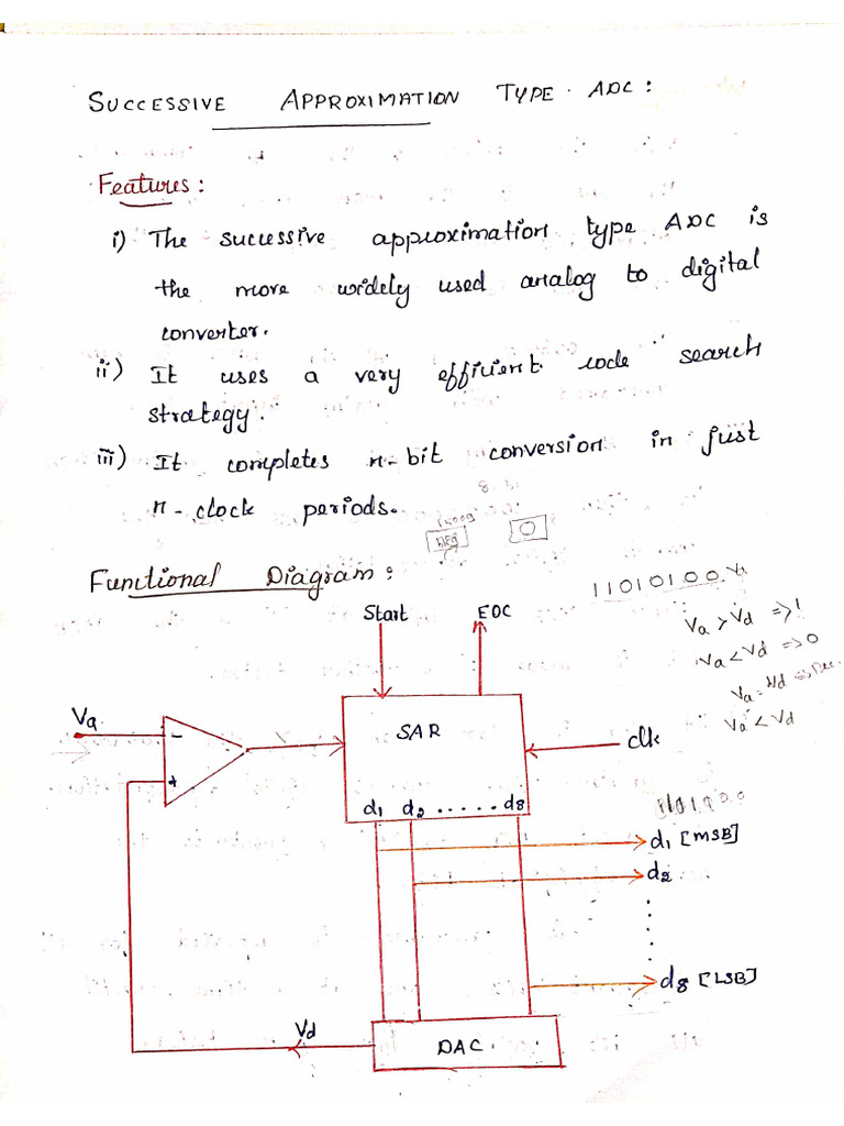 Successive Approximation Type ADC | PDF