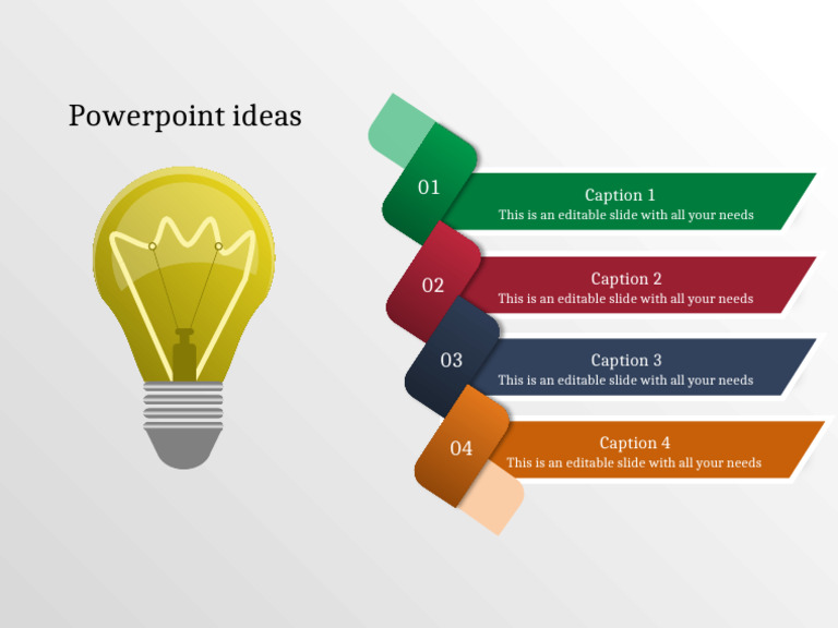 Powerpoint Ideas Powerpoint Ideas 4 Multicolor 4 3 | PDF