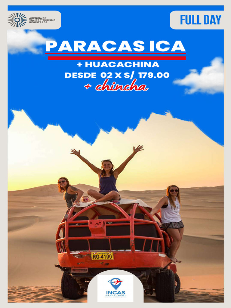 PARACAS ICA CHINCHA Full Day | PDF