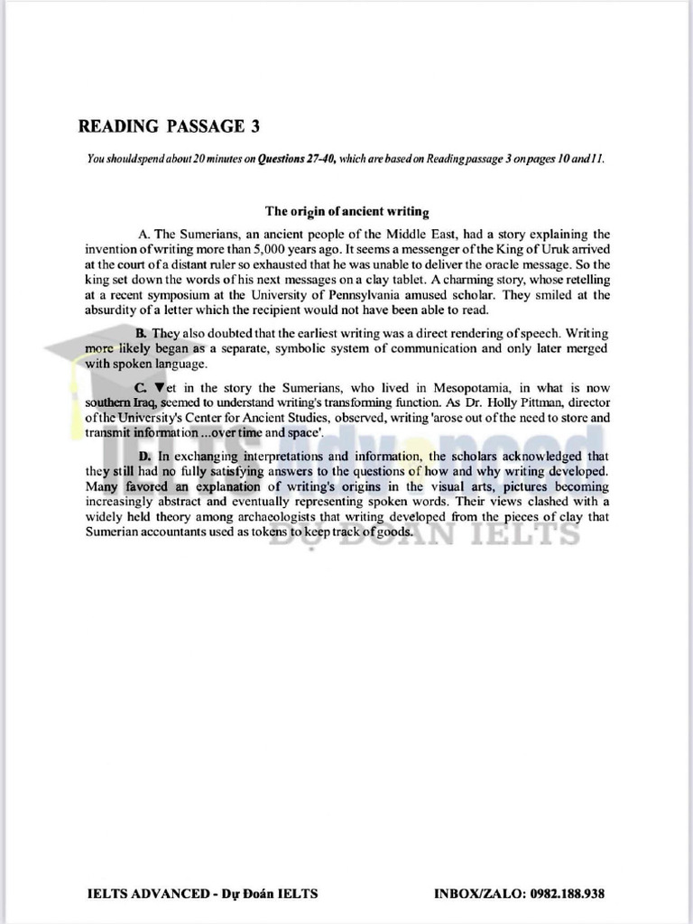 The Origin of Ancient Writing | PDF