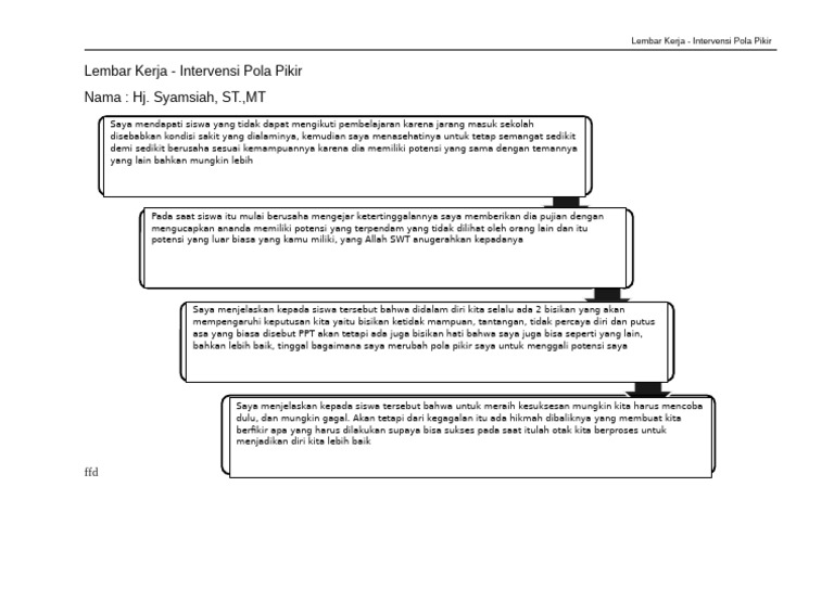 Lembar Kerja IPP | PDF
