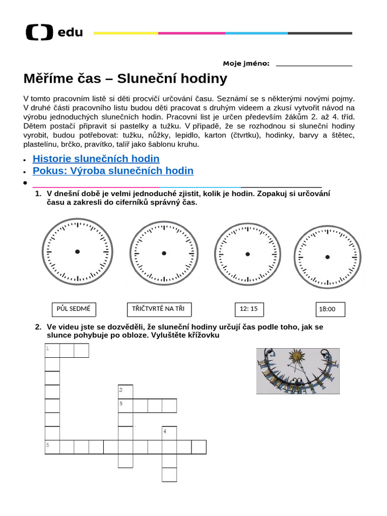 Slunecni Hodiny | PDF
