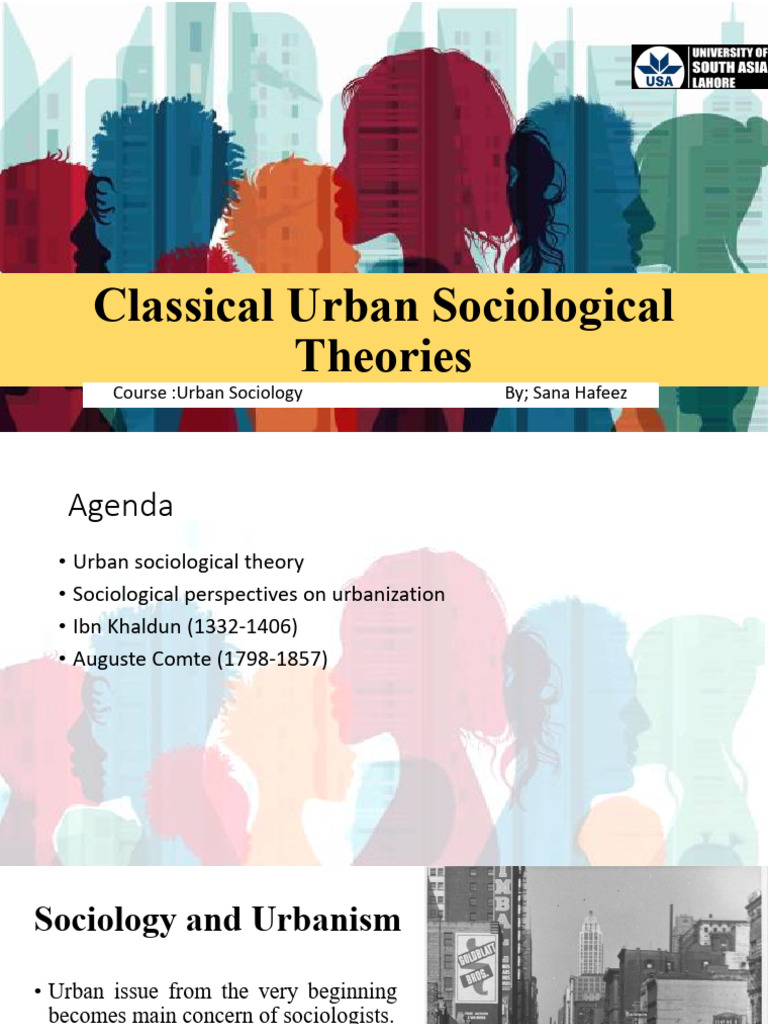 L5 Classical Urban Sociological Theories Edited | PDF | Sociology | Society