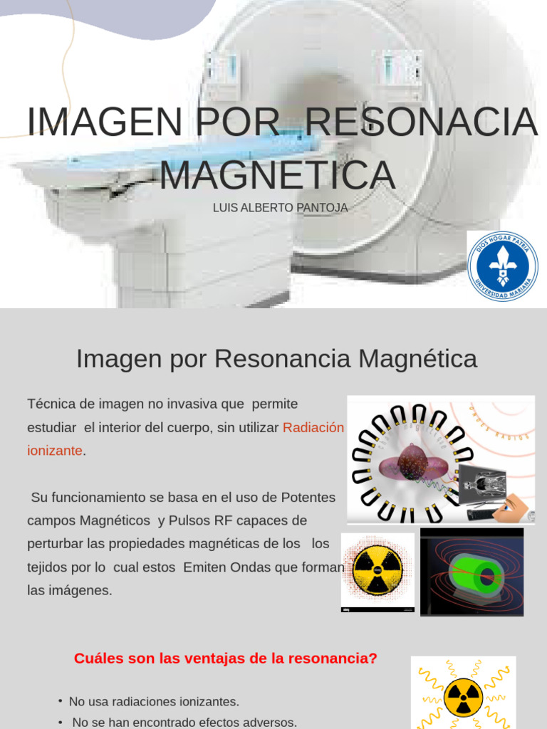Intro Irm | PDF | Imagen de resonancia magnética | Resonancia magnética nuclear