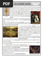 Évaluation sur Louis XIV pour CM2 | PDF | Château de Versailles