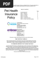 Pet Insurance Claim Submission Form | PDF | Medicine | Health Care