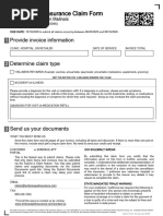 Pet Insurance Claim Form Instructions | PDF | Health Care | Medicine