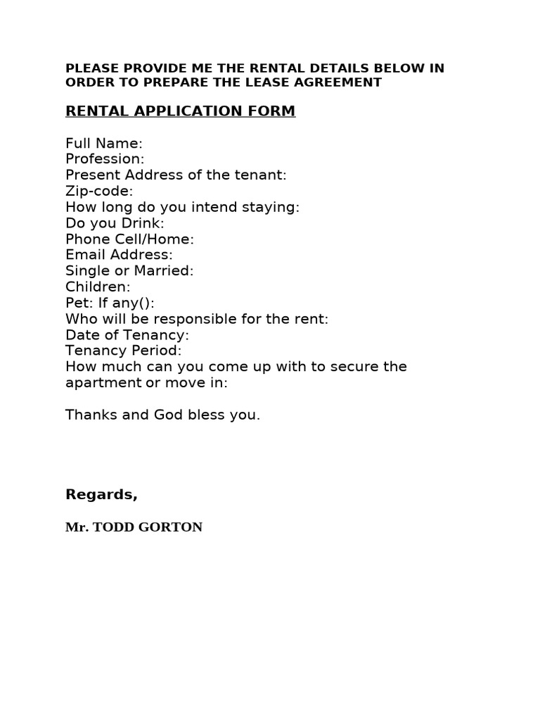 R Application Form | PDF
