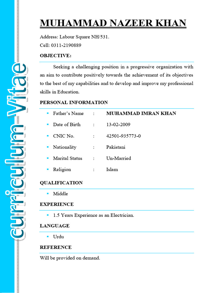 Muhammad Nazeer Khan So Muhammad Imran Khan | PDF