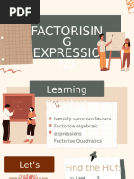Factorising Harder Quadratics Guide | PDF