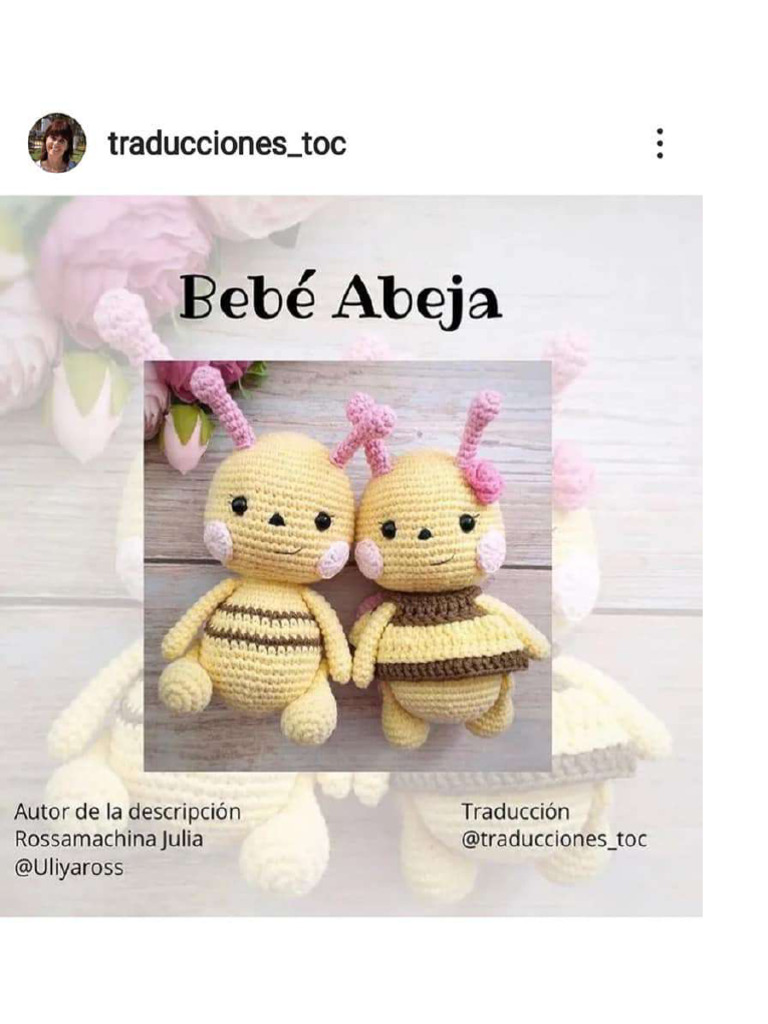 Abejitas Bebé - PDF Versión 1 | PDF