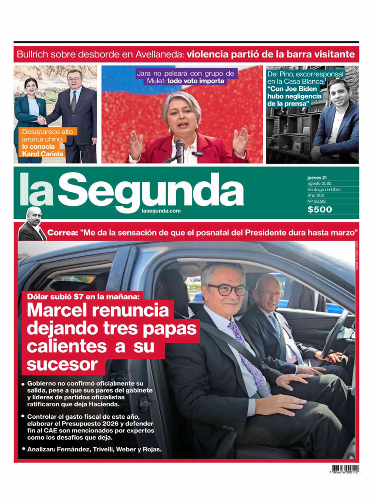 20250821 LaSegunda | PDF