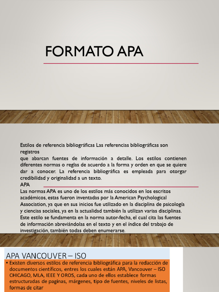 Guía del Formato APA para Referencias | PDF | Estilo apa | Citación