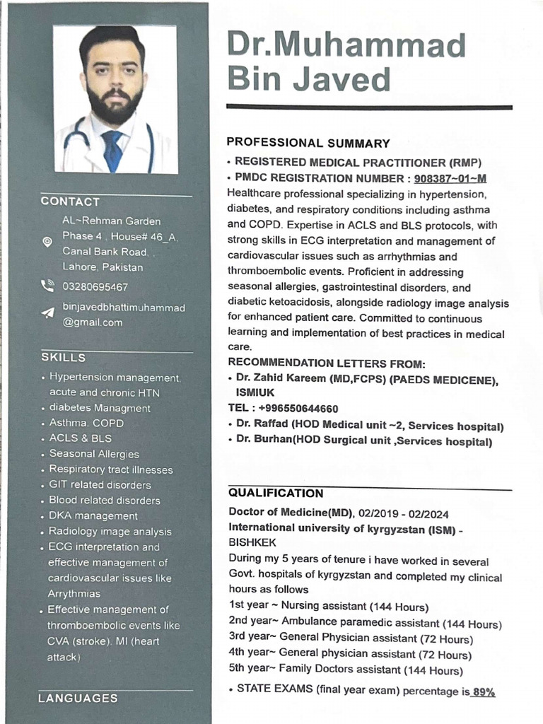 Latest DR Muhammad | PDF