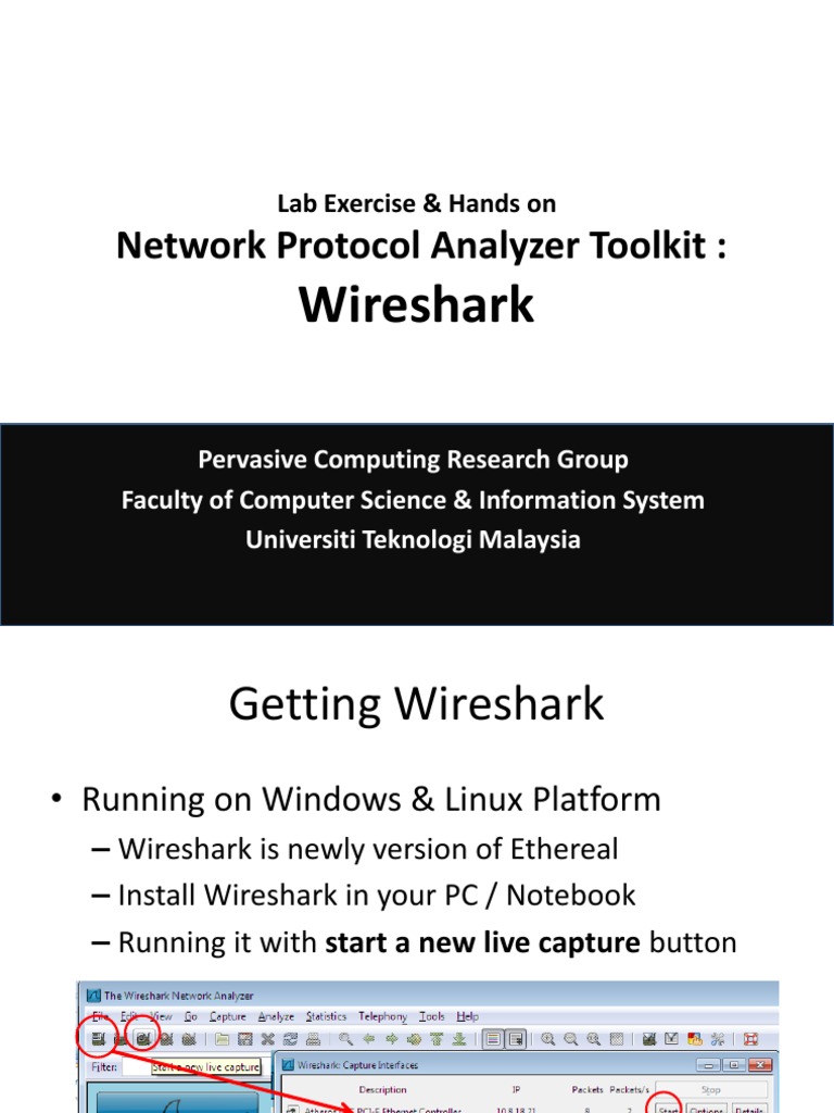 Hands On Lab Wireshark Download Free Pdf Transmission Control