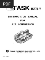 Screw Air Compressor Manual | PDF | Valve | Belt (Mechanical)