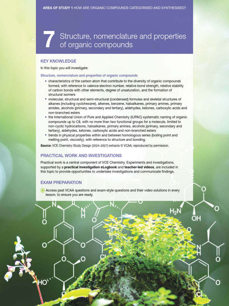 Unit 4 Aos 1 - Textbook | PDF | Chemical Bond | Carbon