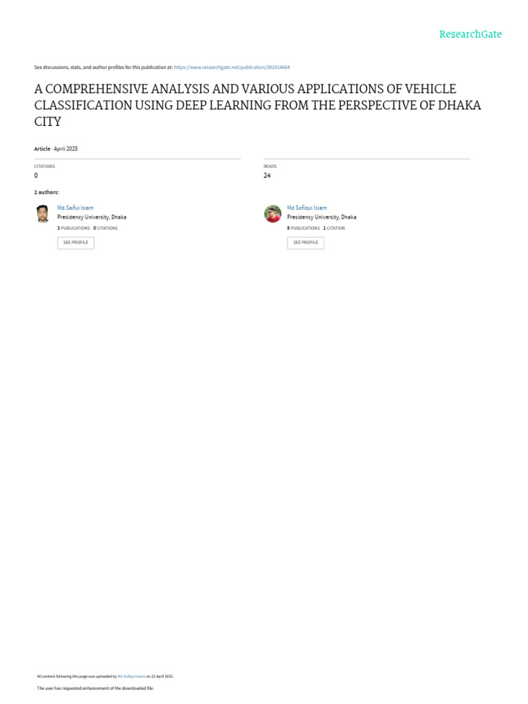 0071 A Comprehensive Analysis and Various Applications of Vehicle ...