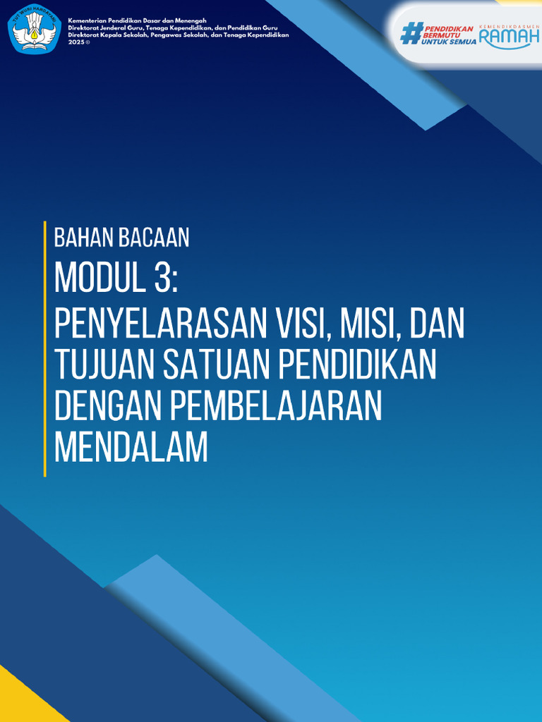 Bahan Bacaan Penyelarasan VMT (Asiknkronus) | PDF