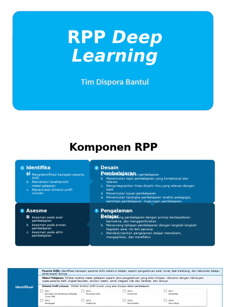 MATERI 4a - RPP Deep Learning | PDF