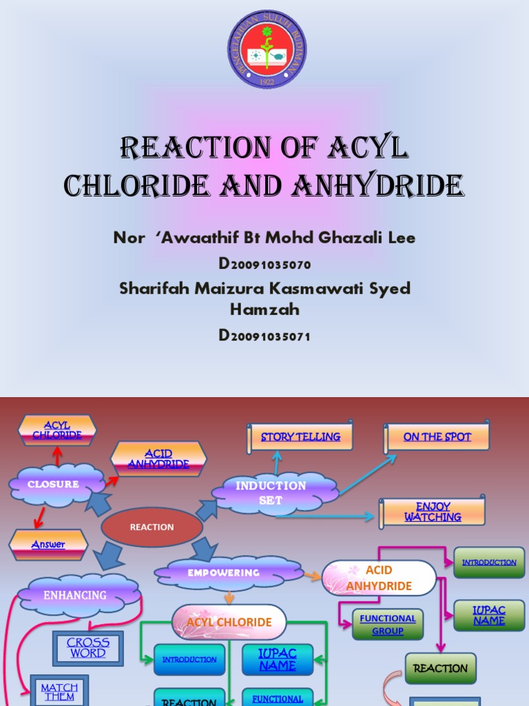 Acyl Chlorides and Anhydrides Explained | PDF | Functional Group ...