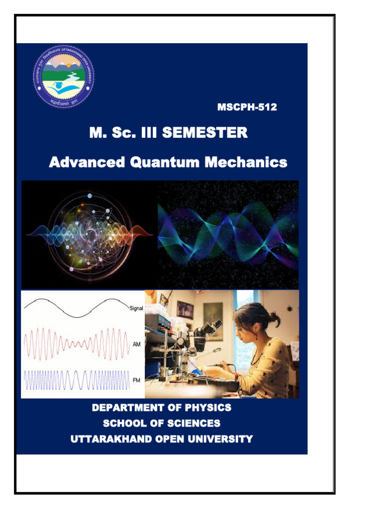 MSCPH 512 | PDF | Cross Section (Physics) | Scattering