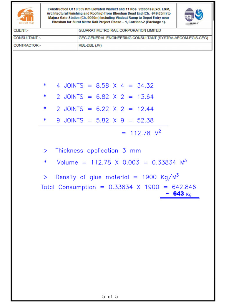 Glue Qty 5 | PDF