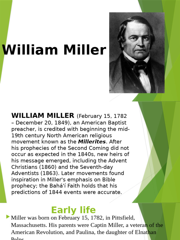 Seventh Day Adventist | PDF | Adventism | Premillennialism