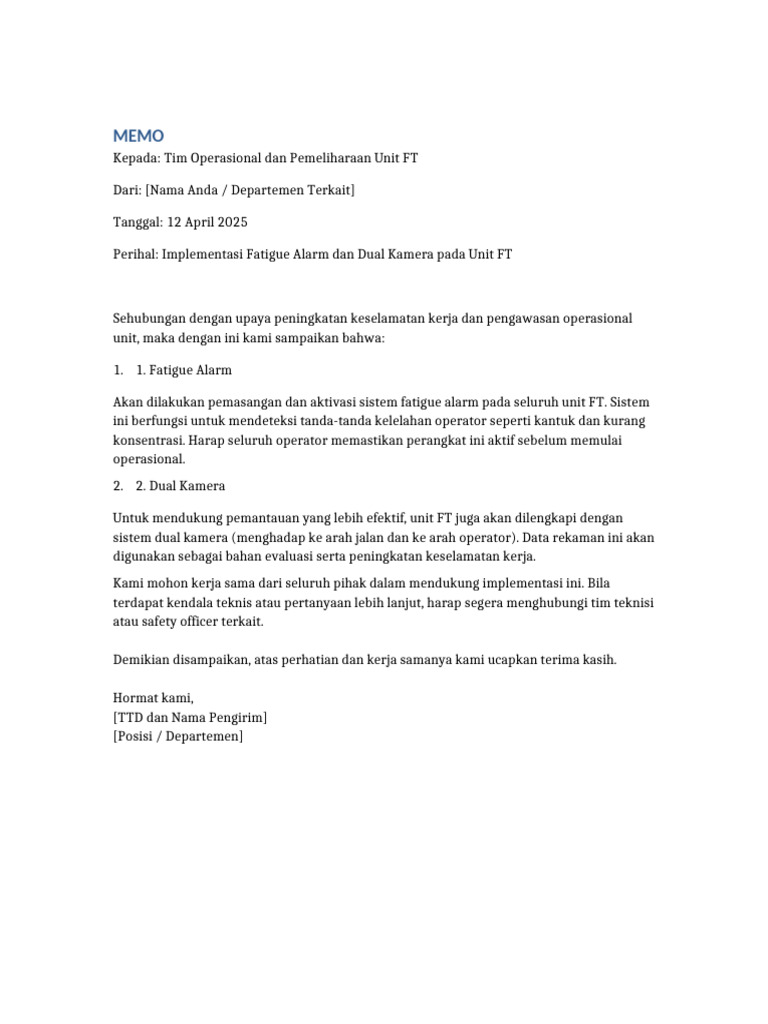 Memo_Fatigue_Alarm_Dual_Kamera | PDF