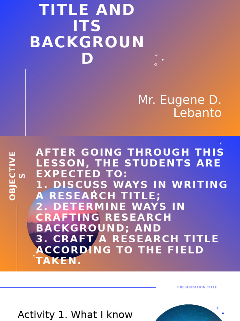 Crafting Effective Research Titles | PDF | Cognition