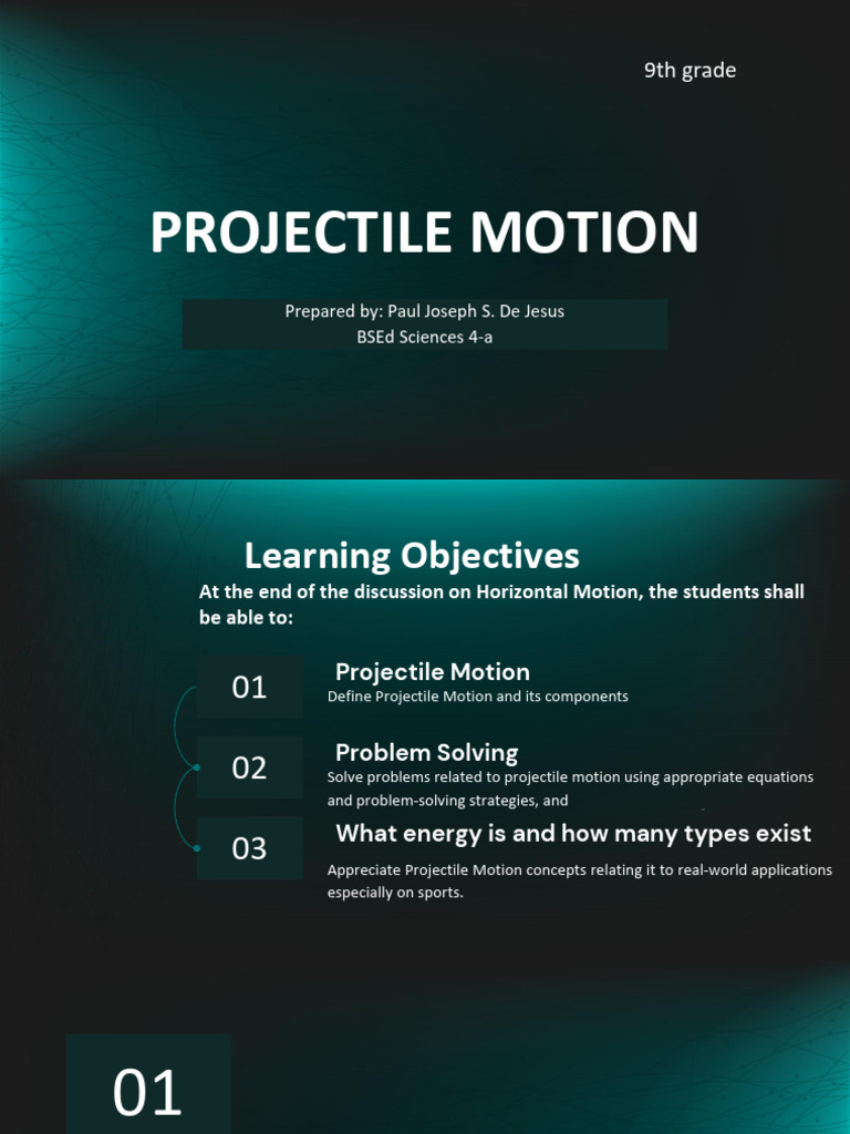 Projectile Motion | PDF
