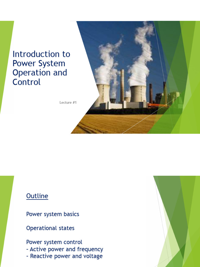 Power System Operation and Control | PDF | Transformer | Electric Power ...