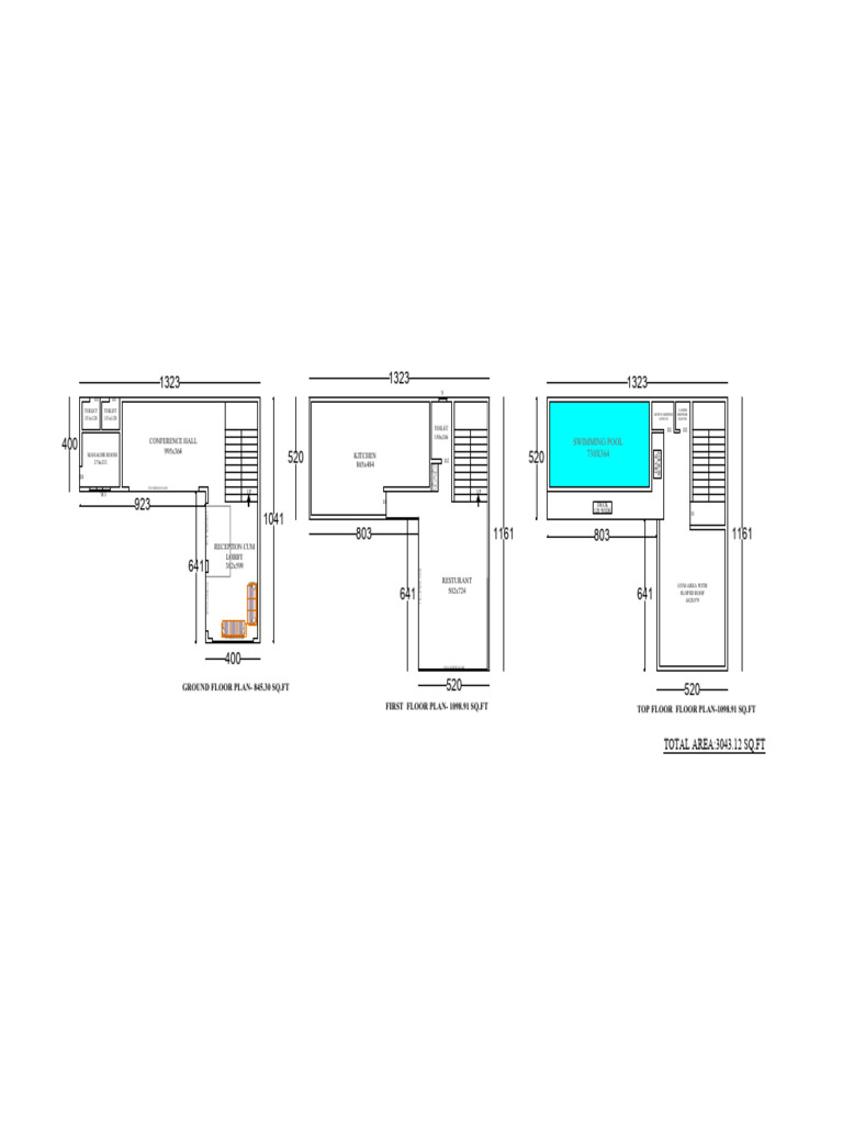 Main Building Floor Plan Overview | PDF