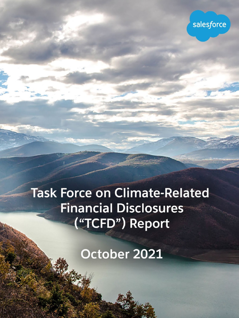 Salesforce TCFD Report 3 | PDF | Global Environmental Issues | Natural Environment