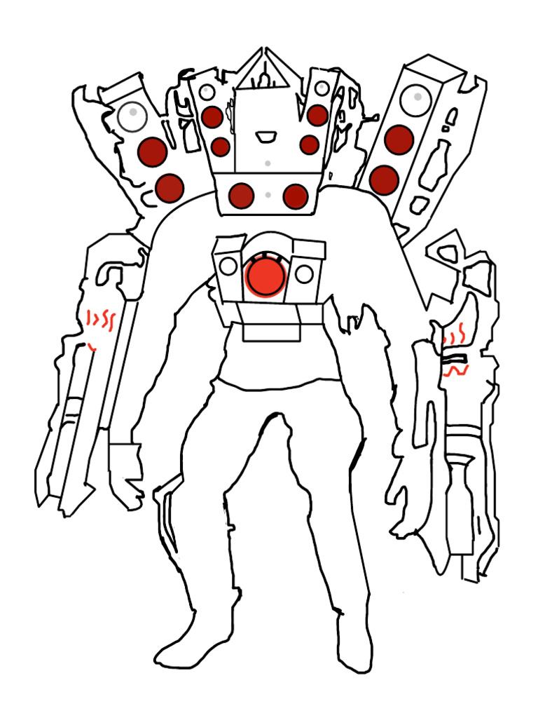 Unfinished Titan Speakerman | PDF