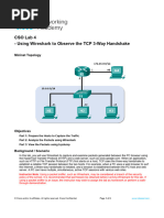 9.2.6 Lab - Using Wireshark To Observe The TCP 3-Way Handshake | PDF | Transmission Control ...